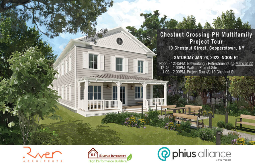 Passive House Tour: Chestnut Crossing | Passive House Alliance US – NY